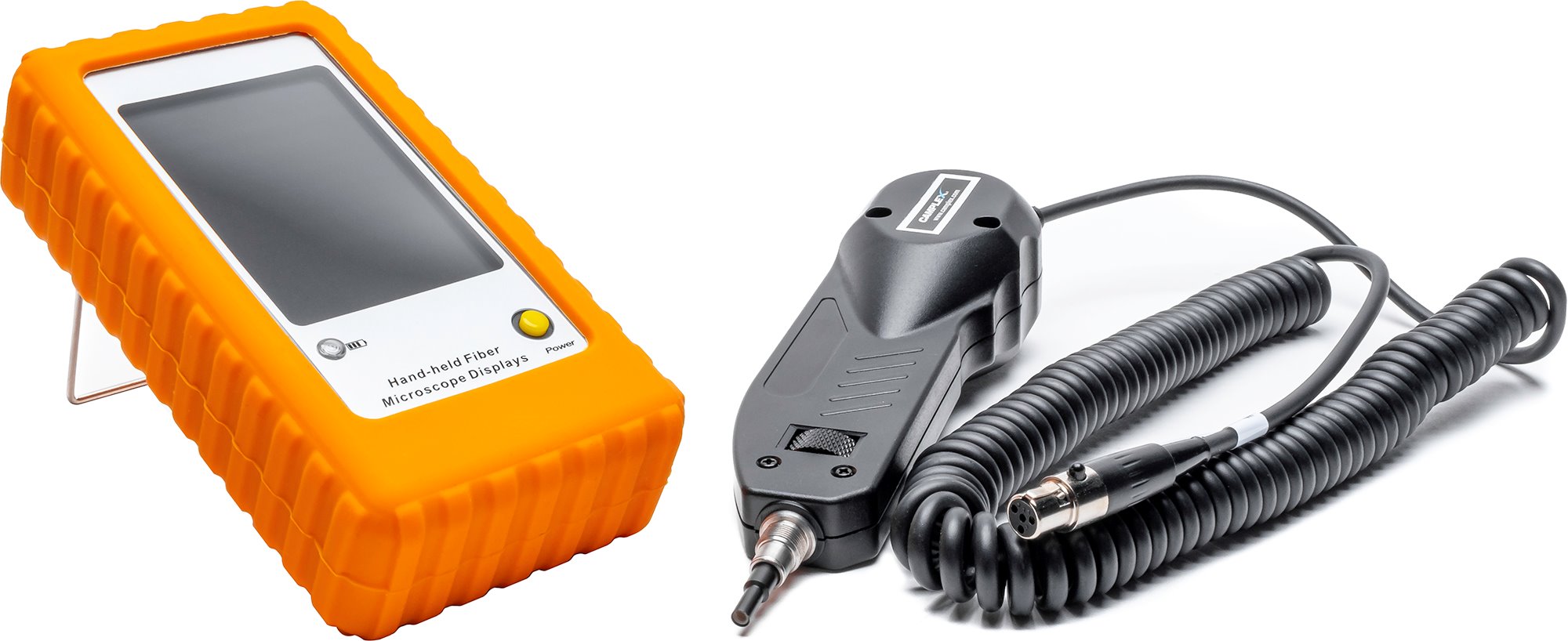 Fiber Video Inspection Scope with LCD Display and Rugged Carrying Case