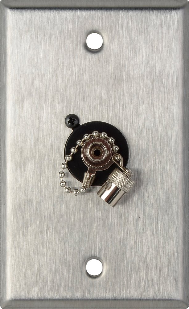 Stainless Steel Wall Plates | opticalCON DUO Fiber Optic