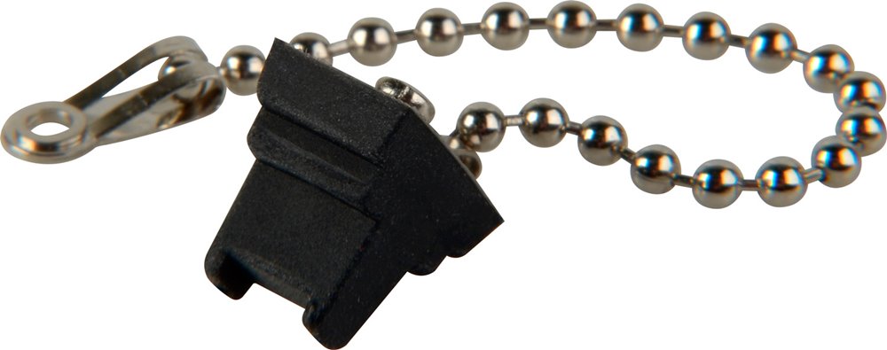 Camplex LC Fiber Connector Metal Dust Caps with Chain