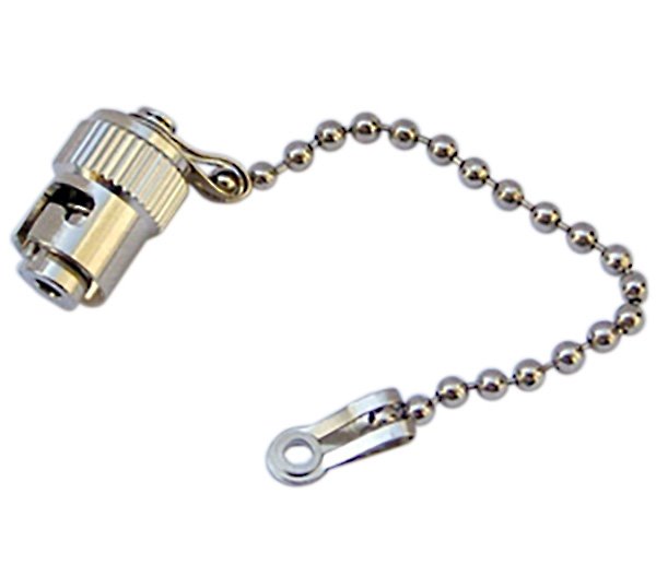 Camplex LC Fiber Connector Metal Dust Caps with Chain