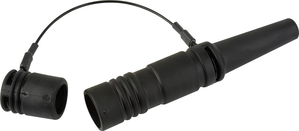 Camplex LC Fiber Connector Metal Dust Caps with Chain