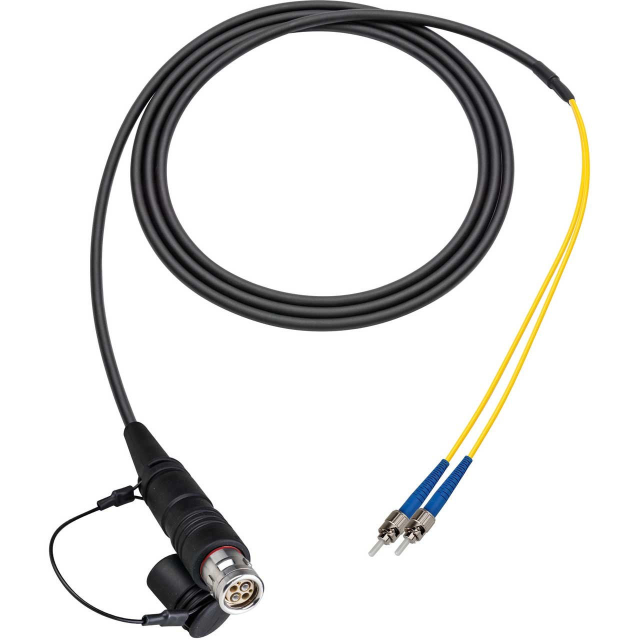 Breakout Cables | LEMO FMW to Duplex LC & 6-Pin Amp In-Line